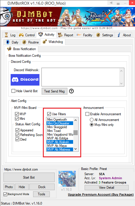 DJMBot - Bot Ragnarok X:Next Generation, Lineage2 Revolution, and Any ...